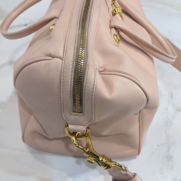 Versace | Bags | Versace Icon Bowling Bag Baby Pink | Poshmark